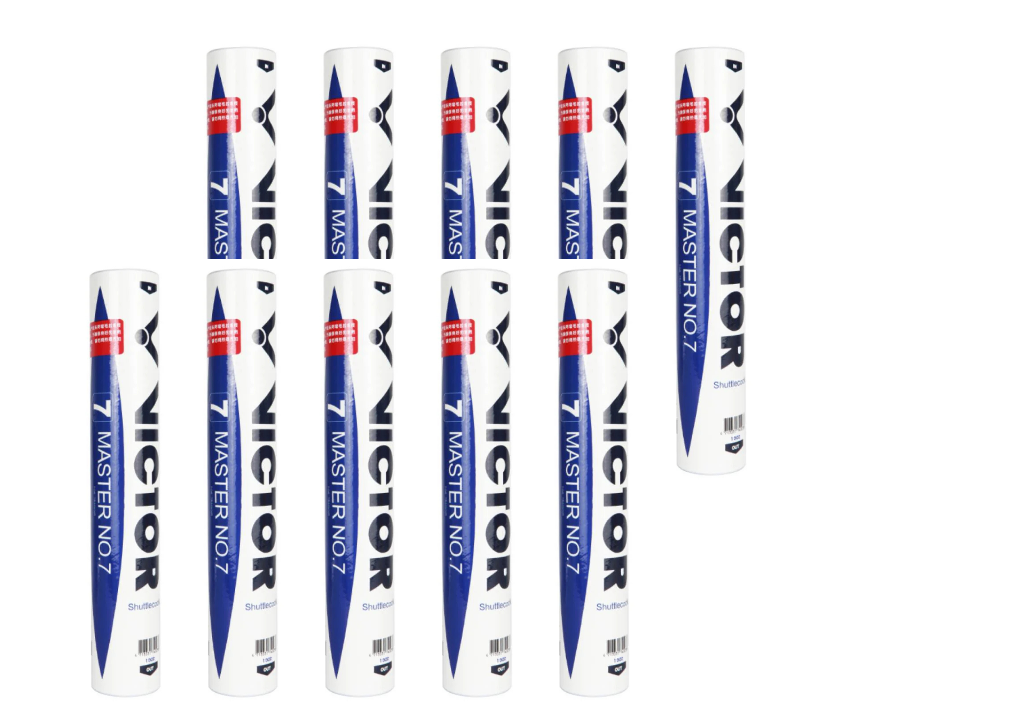 Victor Master #7 Volant Plumes (10 tubes)