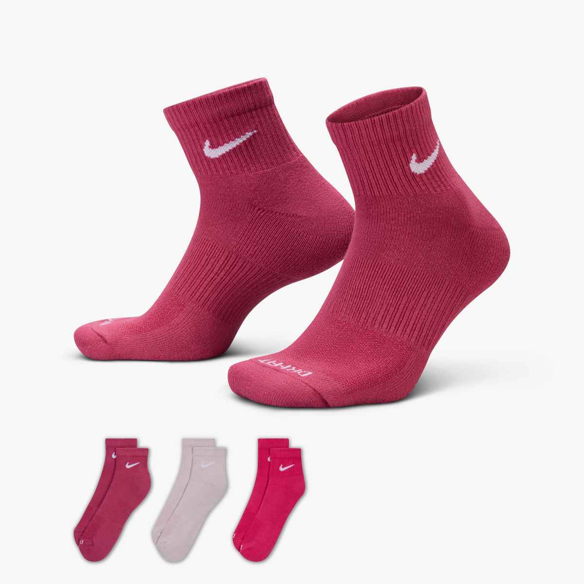 Nike Bas Everyday Plus (pqt 3)