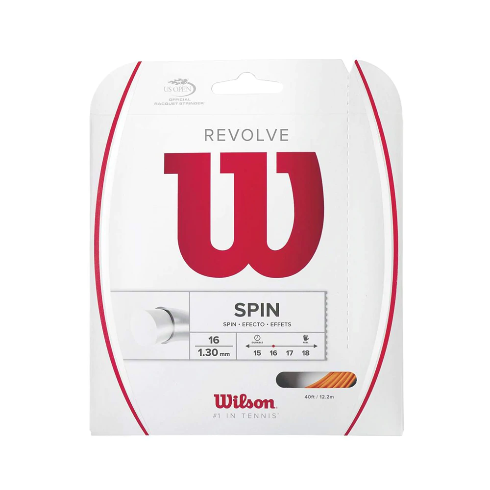 Wilson Revolve 16 Orange Cordage